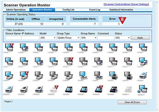 Specification -Scanner Central Admin Console Window QA1- - Fujitsu Global