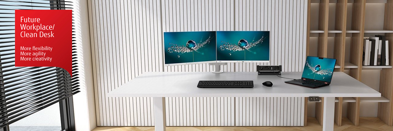 Clean Desk Solutions for Smart Minds : Fujitsu Malaysia